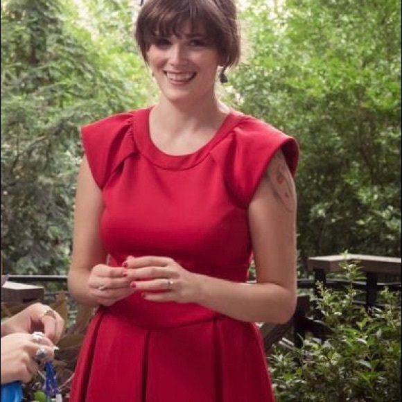 Ted Baker Dresses Ted Baker Kipp Dress In Brick Red Poshmark